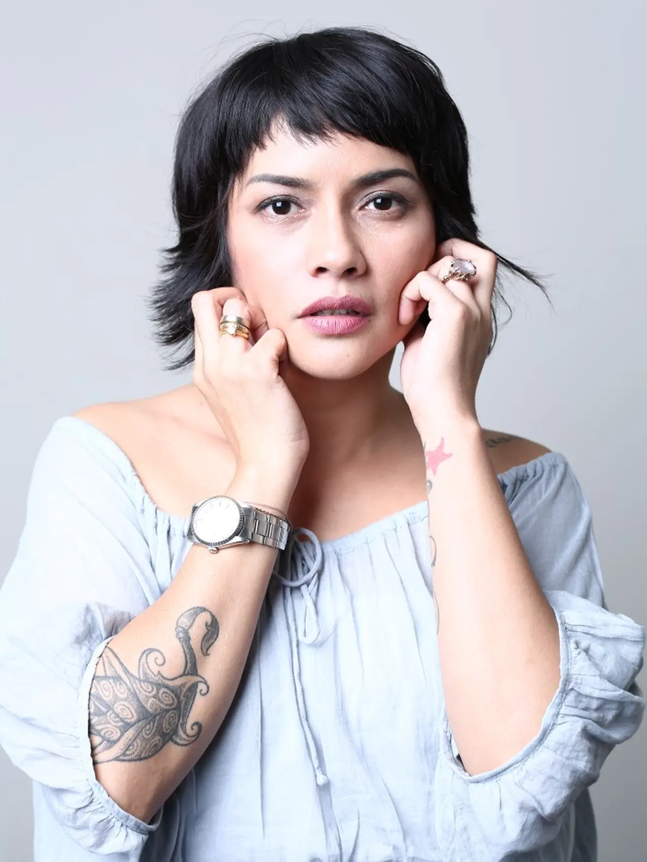 Ade Sechan, Mantan Istri Shandy Sondoro Menikah Lagi - ShowBiz Liputan6.com