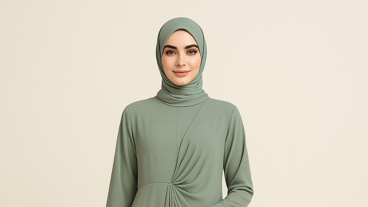 7 Model Gamis Draperi Depan Kekinian di 2025, Pilihan Elegan dan Modis ...