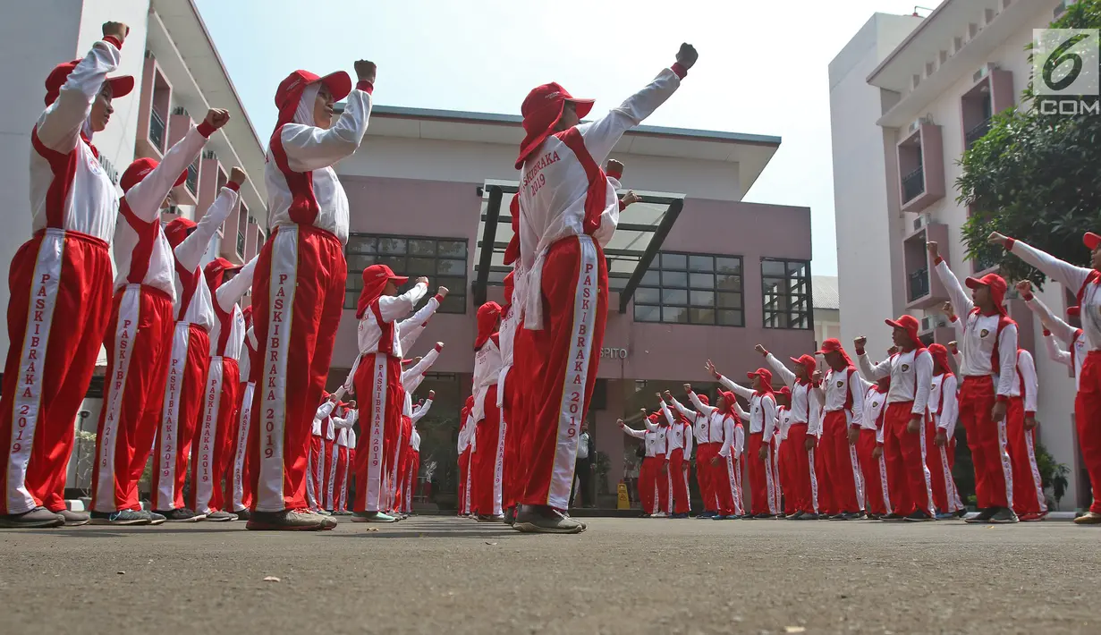 FOTO: Di Balik Gagahnya Calon Paskibraka Nasional 2019 - Foto Liputan6.com