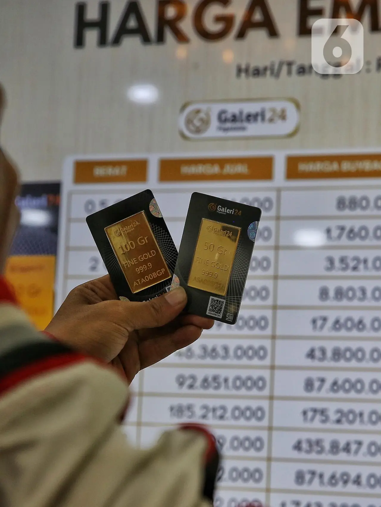Harga Emas Pegadaian Hari Ini 15 Mei 2025: Antam dan Galeri24 Naik Tipis, UBS Stabil - Bisnis ...