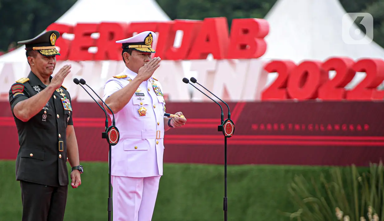 Jenderal Andika Perkasa Resmi Serahkan Jabatan Panglima TNI ke Laksamana Yudo Margono - Foto ...