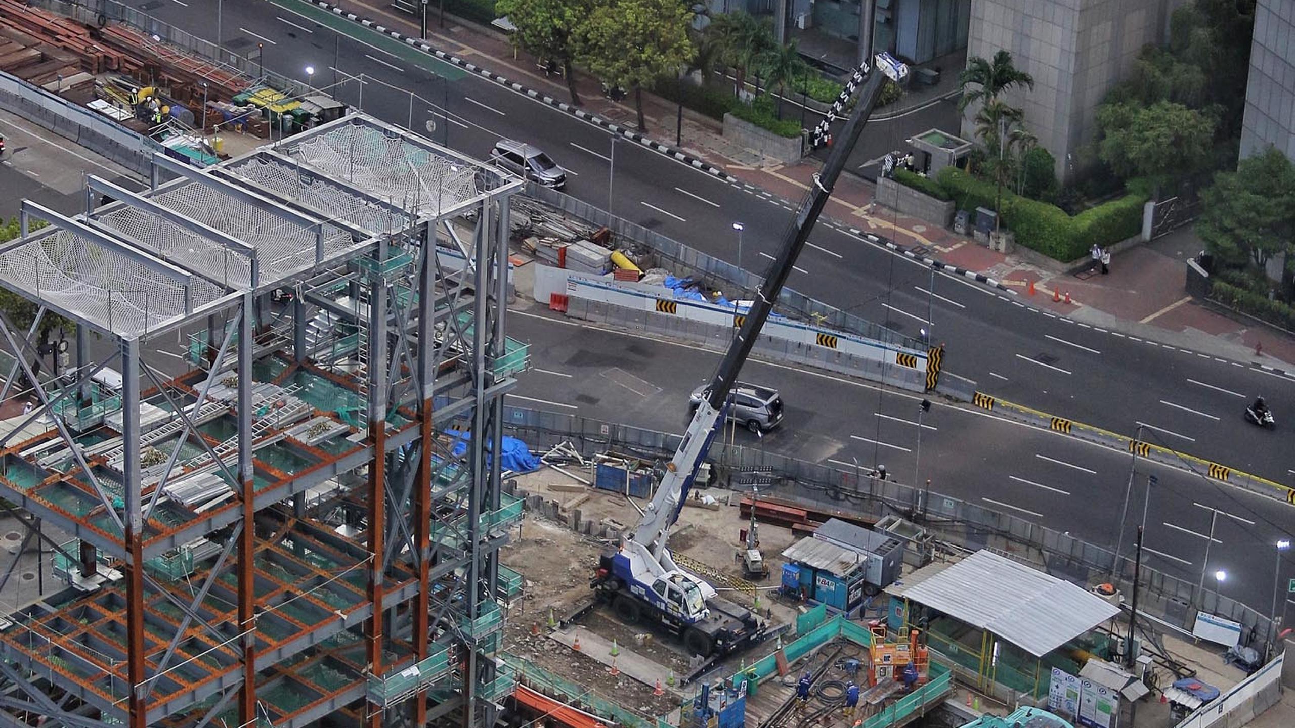 Ada Proyek MRT Fase 2A, Rekayasa Lalu Lintas Diterapkan di Harmoni ...