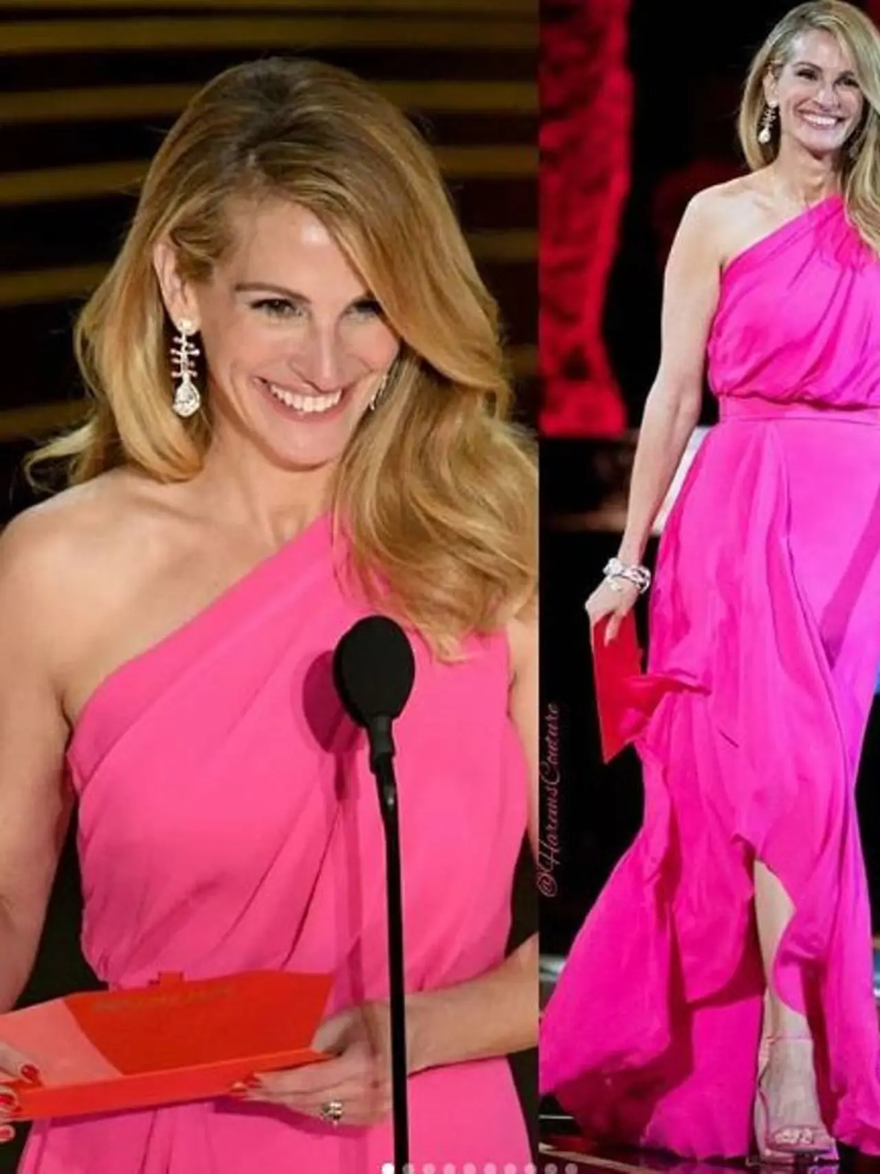 Ada 1000 Berlian di Anting Julia Roberts di Panggung Oscar 2019 ...