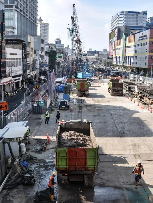 Proyek MRT Fase 2A Ditargetkan Rampung Tahun 2028 - Foto Liputan6.com