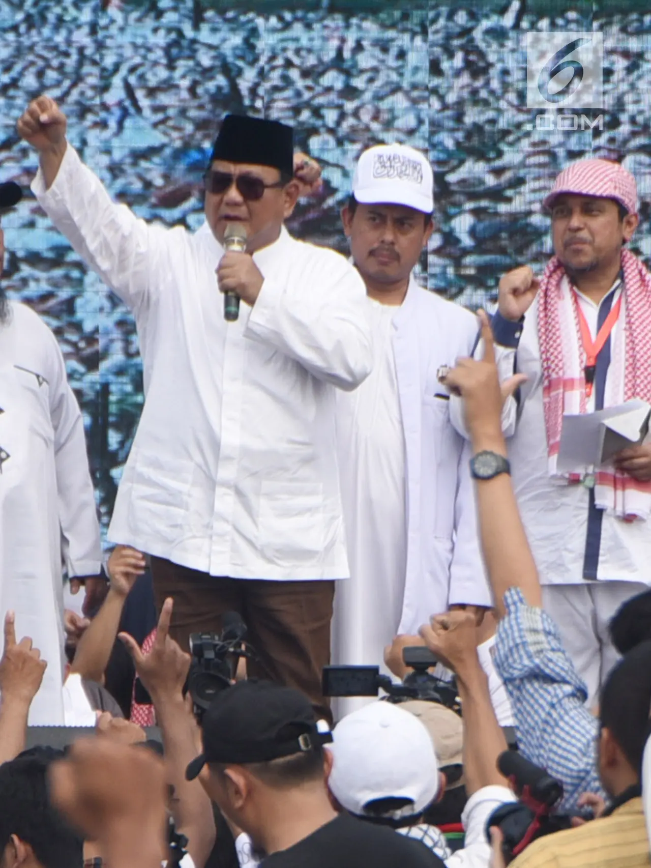 Reuni Akbar 212 di Monas Senin 2 Desember: Rizieq Shihab Hadir, Prabowo ...