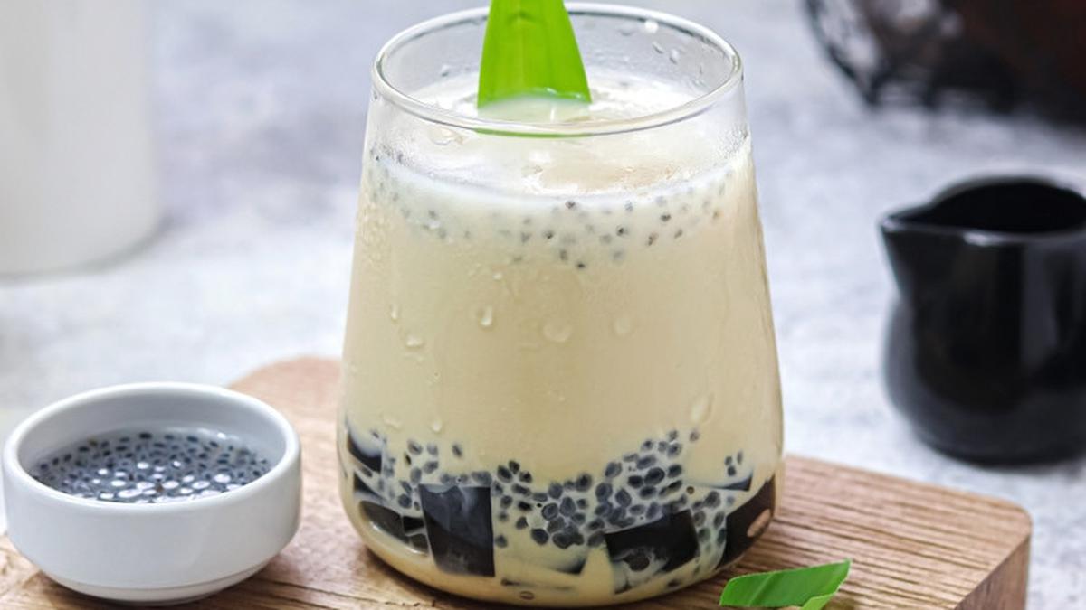 Resep Cha Bang Ang, Susu Cincau ala Thailand