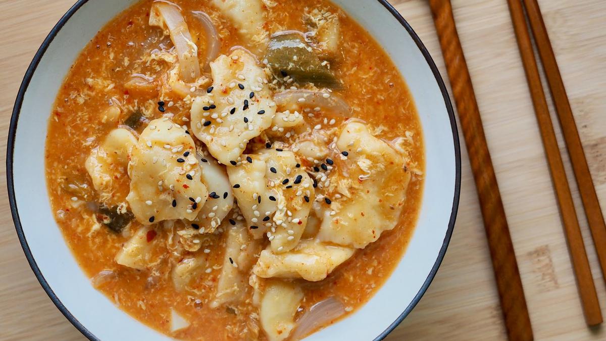 Resep Sup Kimchi Sujebi Korea Pedas Gurih - Lifestyle Fimela.com