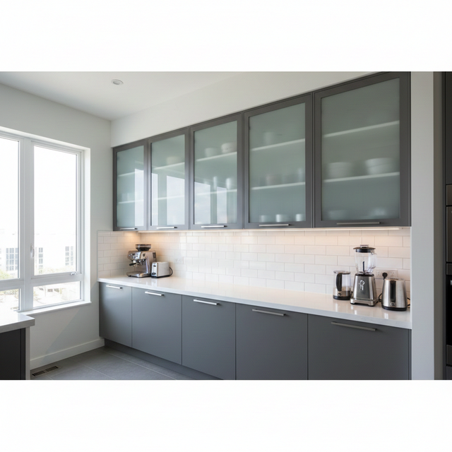 7 Model Lemari Dapur Gantung Minimalis dengan Desain Simpel tapi Fungsional