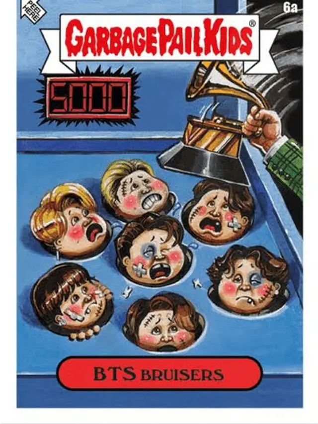 Gambarkan Anggota BTS Babak Belur di Kartu Koleksi, Topps Company Minta ...