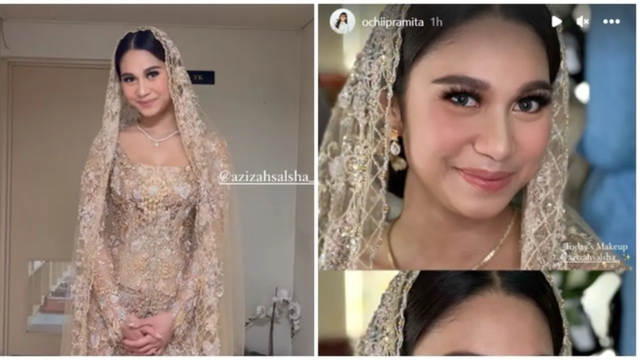 Sah Jadi Suami Istri, Ini 6 Potret Pernikahan Pratama Arhan dan Azizah Salsha - Hot Liputan6.com