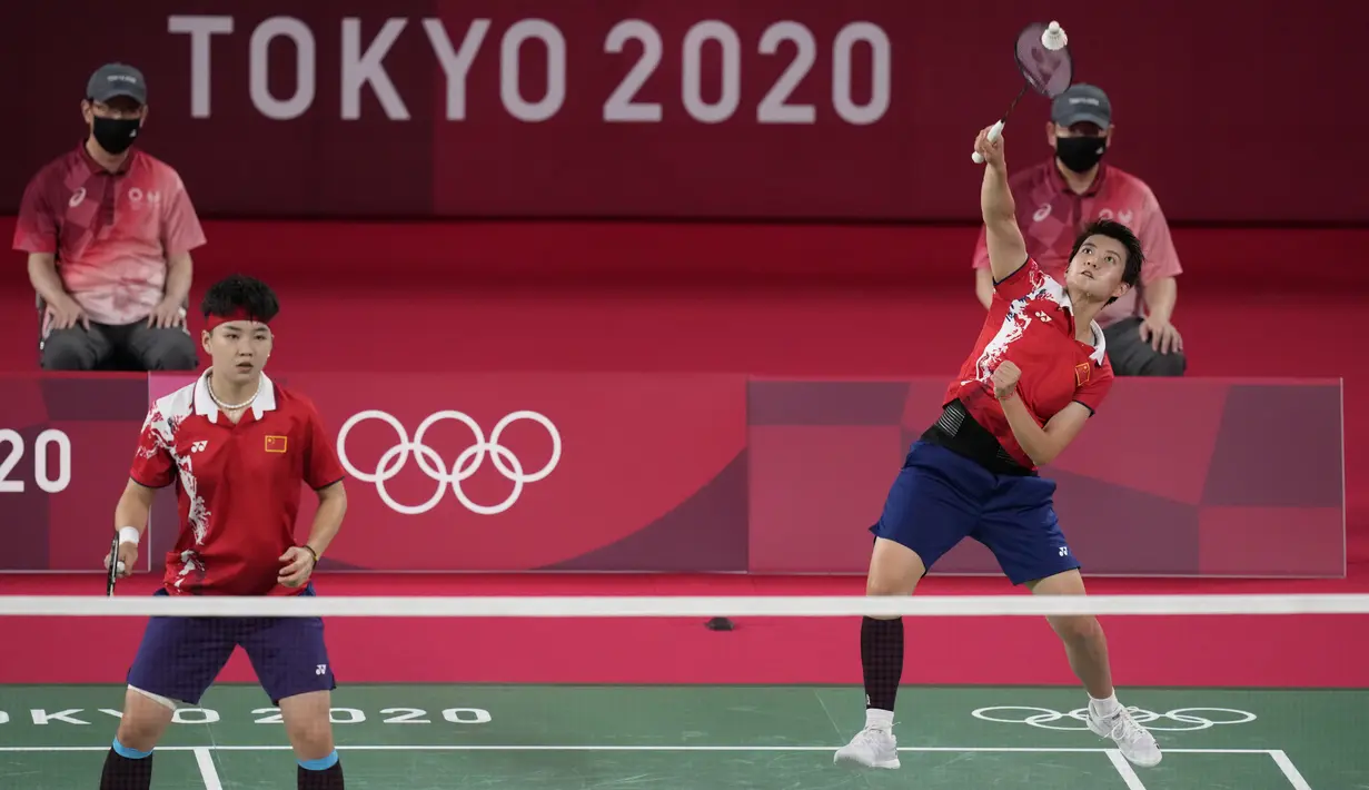 FOTO: Greysia Polii / Apriyan Rahayu Lolos ke Semifinal Olimpiade Tokyo ...