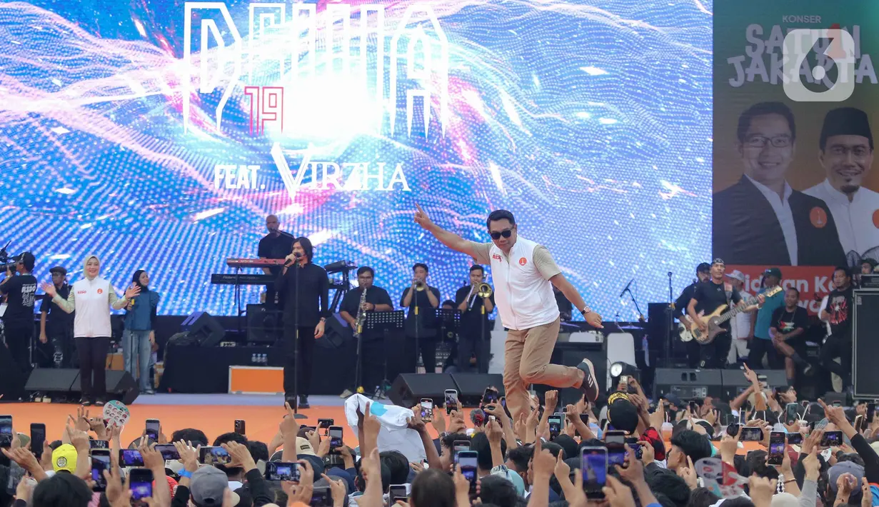 Tumbuhkan Semangat Kader, Pasangan RIDO Gelar Kampanye Akbar Satu1n ...