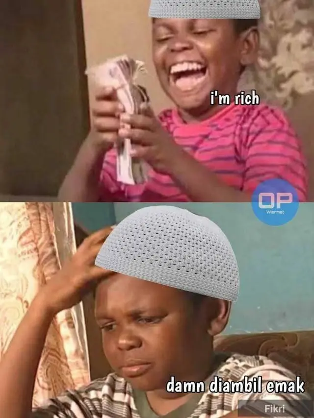 10 Meme THR Habis Sebelum Waktunya, Kocak dan Bikin Ngenes - Hot ...