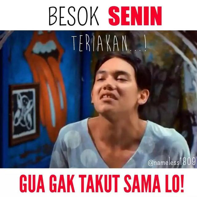 6 Meme Ketemu Hari Senin Ini Relate Banget, Sudah Merasa Lelah Duluan