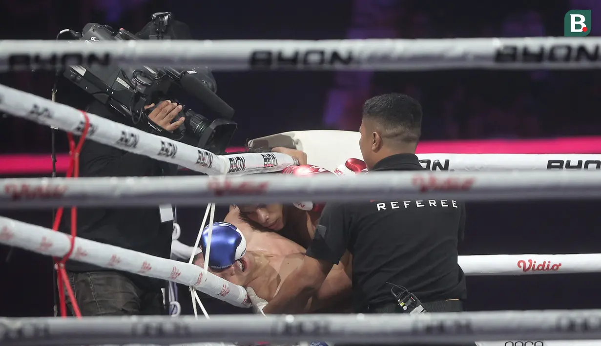 Foto: Aksi Berkelas Pertarung di Byon Combat 5, Penuh Kejutan dan Bikin ...