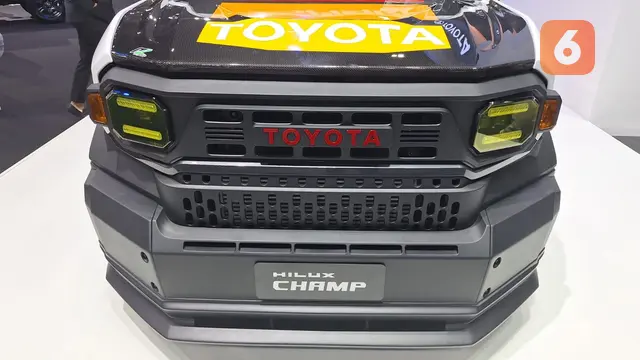 Melihat dari Dekat Modifikasi Toyota Hilux Champ di Motor Expo 2023 - Otomotif Liputan6.com