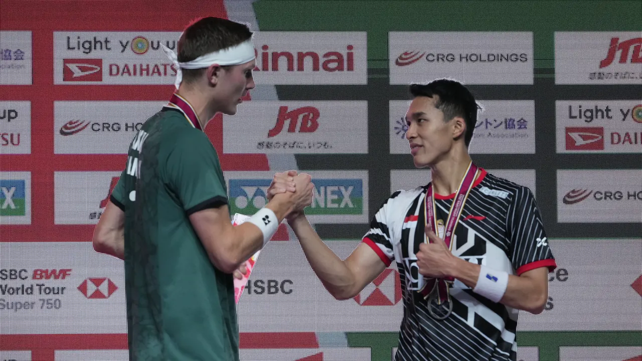 Gagal Bendung Viktor Axelsen, Jonatan Christie Runner-up Japan Open 2023 - Ragam Bola.com