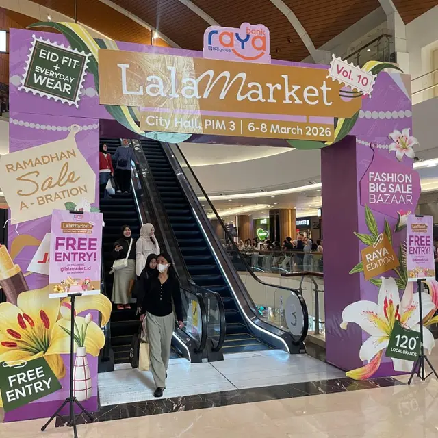 Bank Raya Perkuat Digitalisasi UMKM dan Brand Lokal di Lala Market 2026