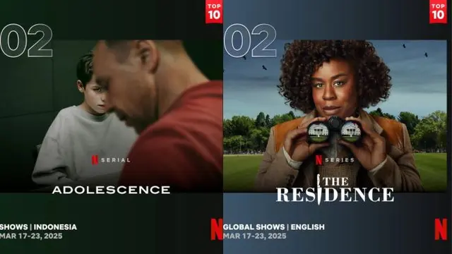 10 Rekomendasi Series Netflix Terlaris Terbaru 26 Maret 2025, Beragam ...
