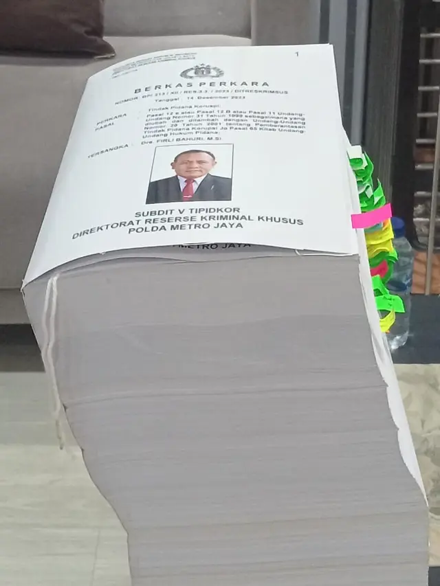 Polda Metro Masih Lengkapi Berkas Kasus Pemerasan Firli Bahuri Usai Dikembalikan Kejati DKI ...