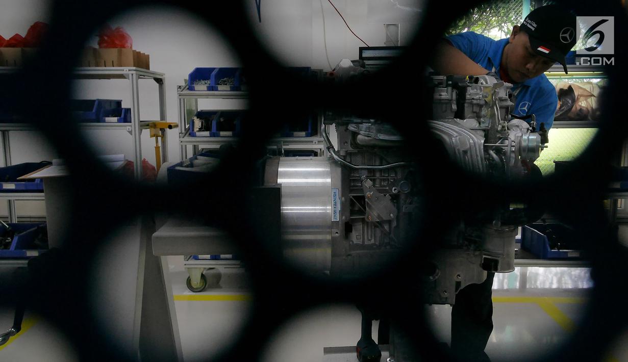 FOTO: Mengintip Pabrik Mercedes Benz di Wanaherang Bogor - Foto ...