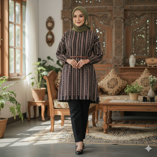7 Model Baju Lurik Atasan Wanita Terbaru 2026 yang Elegan dan Kekinian