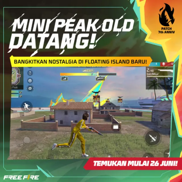 Keseruan Menyambut Anniversary Free Fire ke-7 dan Promo Top Up Games ...