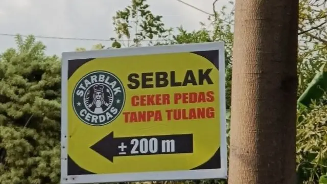 6 Spanduk Jualan Seblak Ini Kreatif Sekaligus Kocak, Pembeli Senyum ...