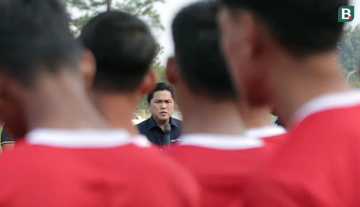 Foto: Ketua PSSI Pantau Langsung Seleksi Pemain Timnas Indonesia U-17 di Markas Persija ...