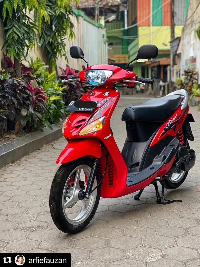 10 Potret Modifikasi Yamaha Mio Sporty Ini Bikin Kepincut, Dulu Motor ...