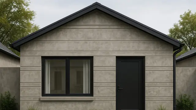 7 Fasad Rumah dengan Tali Air, Estetik dan Fungsional untuk Tampilan ...