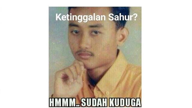 6 Meme Legend Sambut Sahur di Bulan Ramadhan Ini Bikin Nostalgia, Kocak