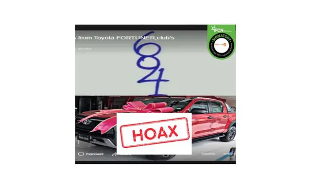 Cek Fakta: Hoaks Toyota Bagikan Hilux untuk THR Lebaran dengan Tebak ...