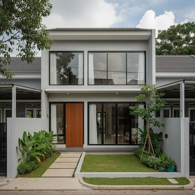 9 Desain Rumah Tipe 36 di Tanah Kavling Terbatas Gaya Minimalis, Ide ...