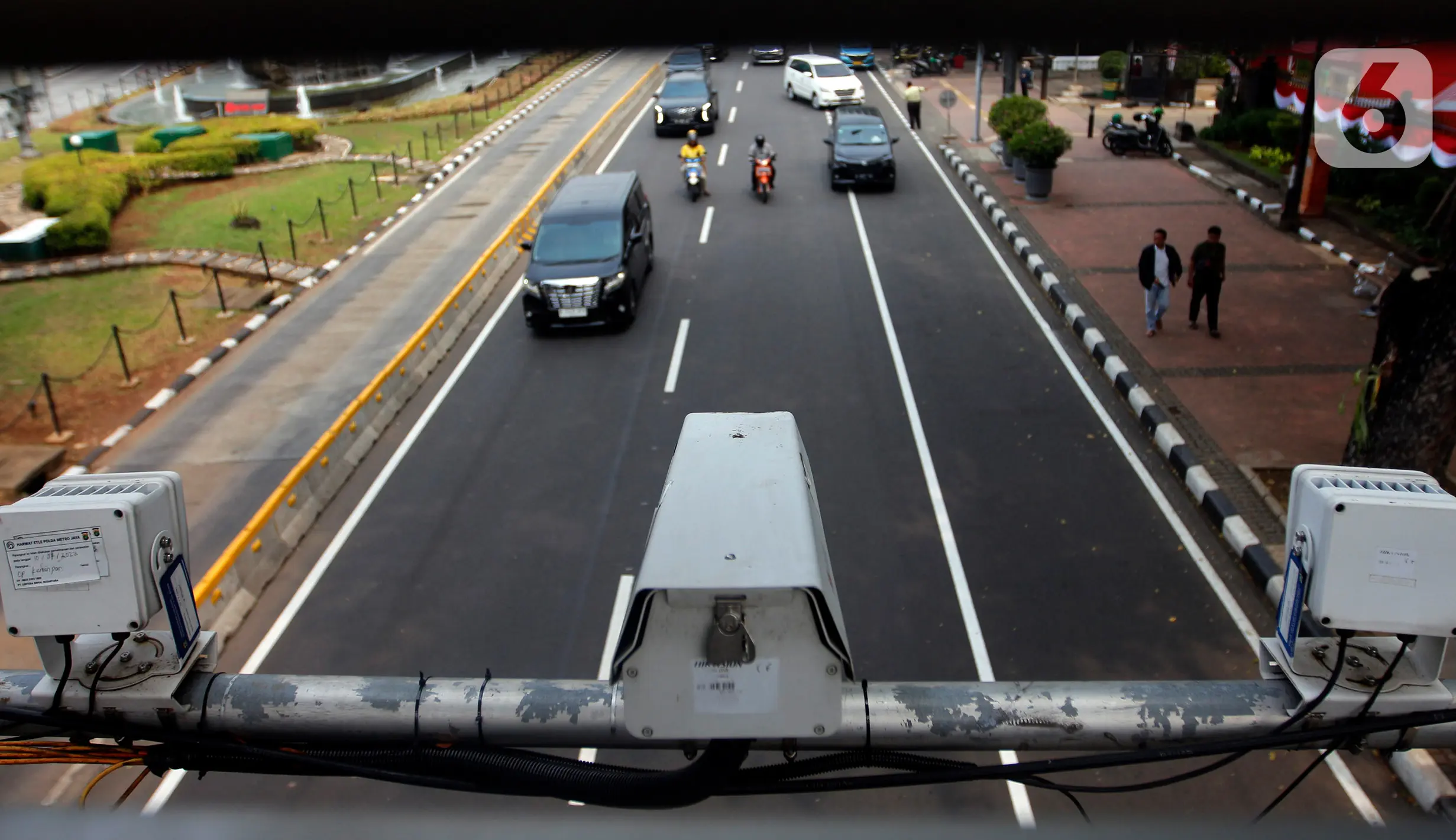 70 Titik Kamera ETLE di Jakarta Dipasang Tahun Ini - Foto Liputan6.com