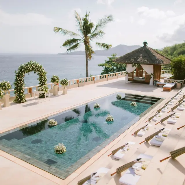 6 Potret Lokasi Pernikahan BCL dan Tiko Aryawardhana Hari Ini, Resor Mewah di Bali - Hot ...