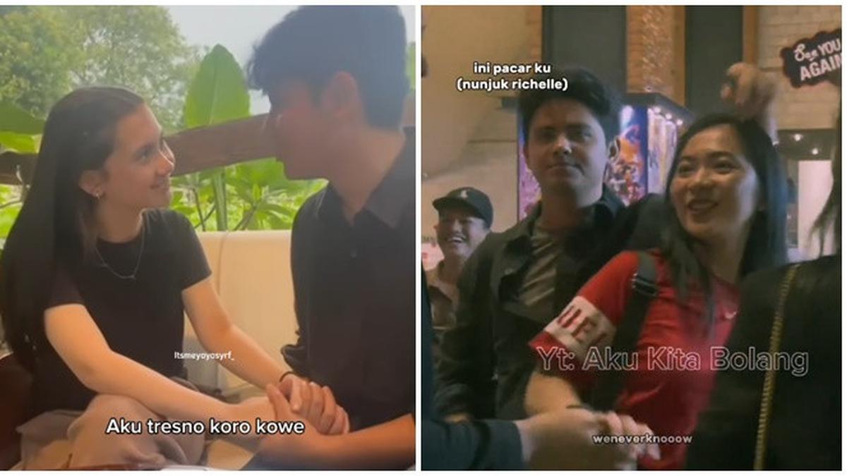 6 Potret Aliando dan Richelle Skornicki Gandengan Tangan, Akui Telah Berpacaran - Hot Liputan6.com