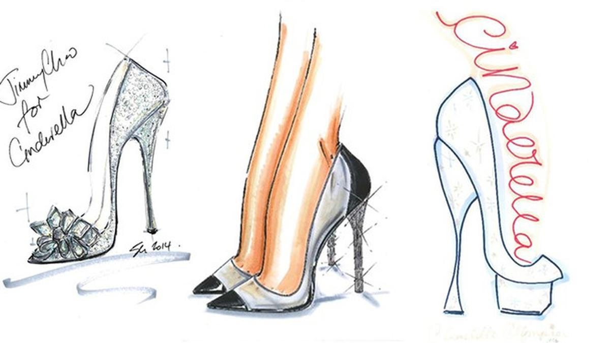 Ini Tampilan Sepatu Kaca Cinderella ala Desainer Ternama - Lifestyle ...