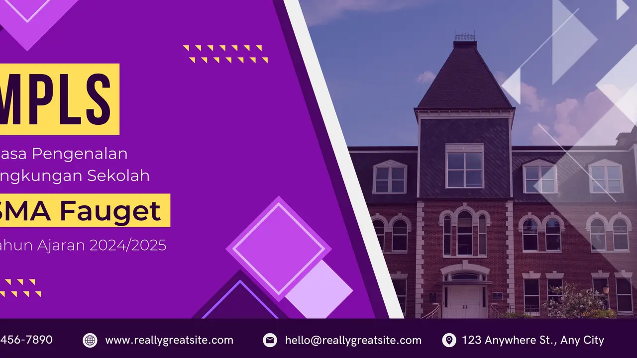 7 Contoh Banner MPLS Sesuai Fungsi dan Tujuannya, SD, SMP, SMA, dan SMK ...