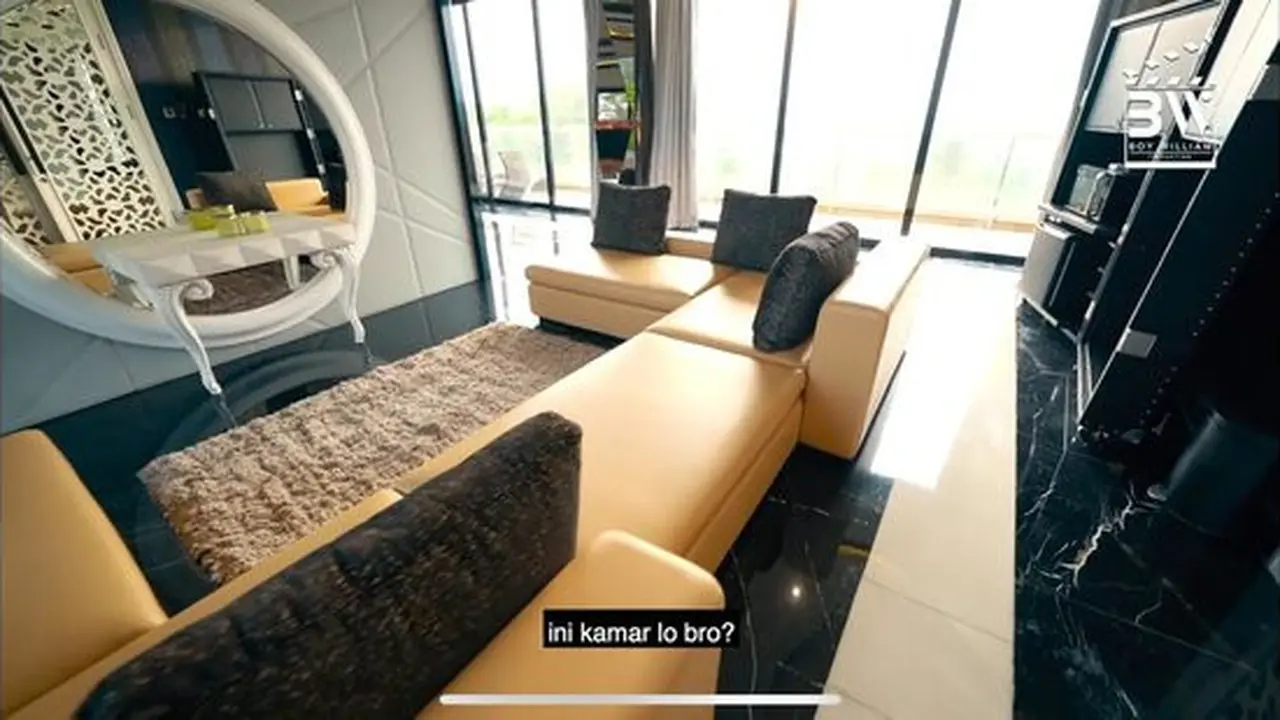 10 Potret Boy William Main ke Rumah Mewah Konglomerat Fransen Susanto ...