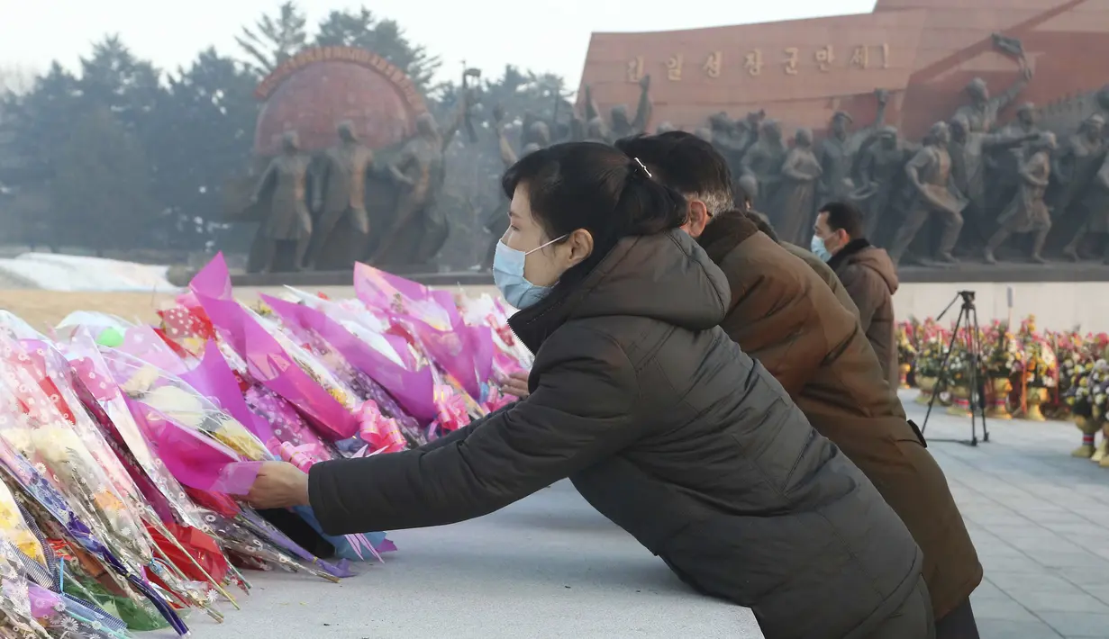 Suasana Perayaan Tahun Baru di Korea Utara - Foto Liputan6.com