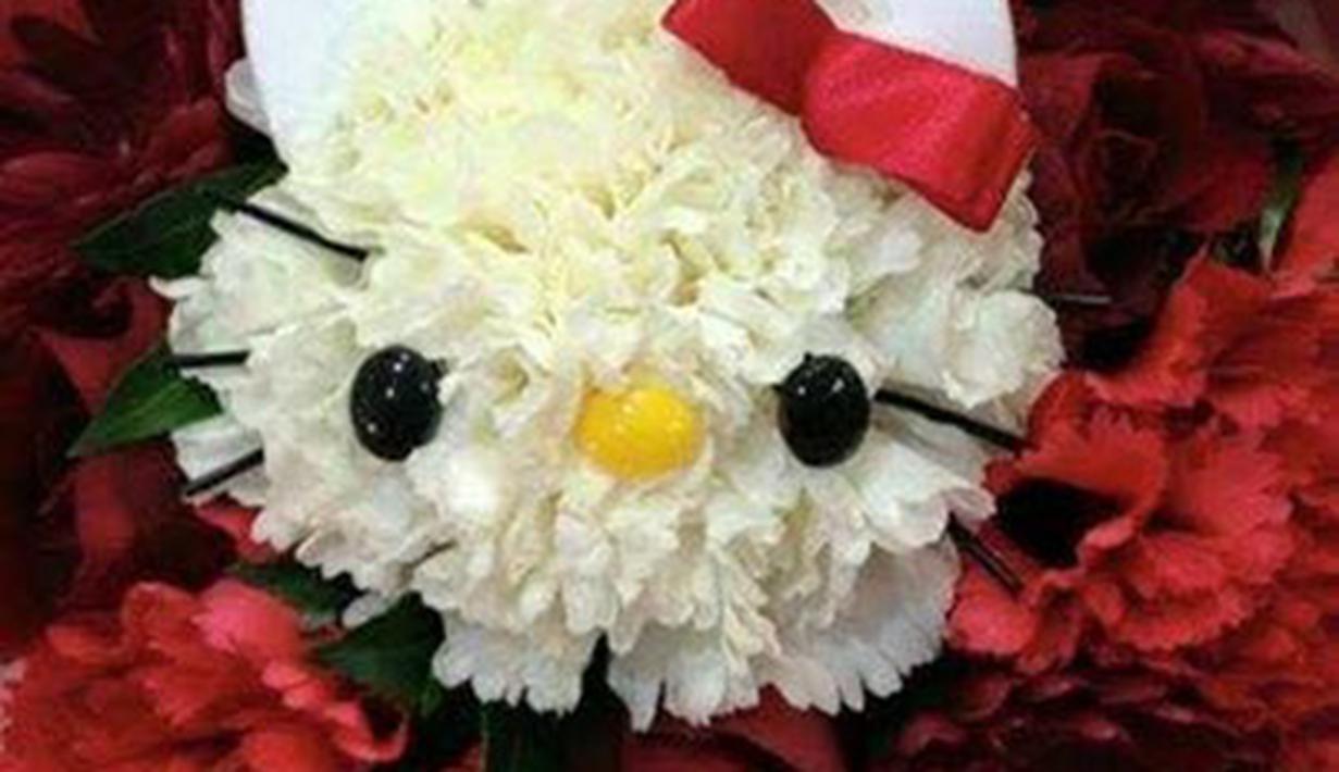 Bunga Hello Kitty Super Cantik Nan Mengagumkan - Photo Fimela.com