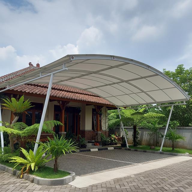 8 Jenis Atap untuk Tempat Parkir di Rumah, Estetik dan Tahan Segala Cuaca