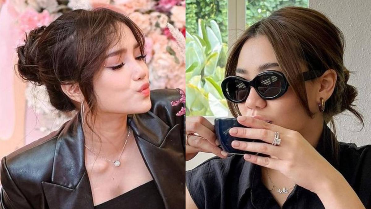 10 Potret Beda Eksplorasi Gaya Fuji dan Aaliyah Massaid OOTD Pakai ...