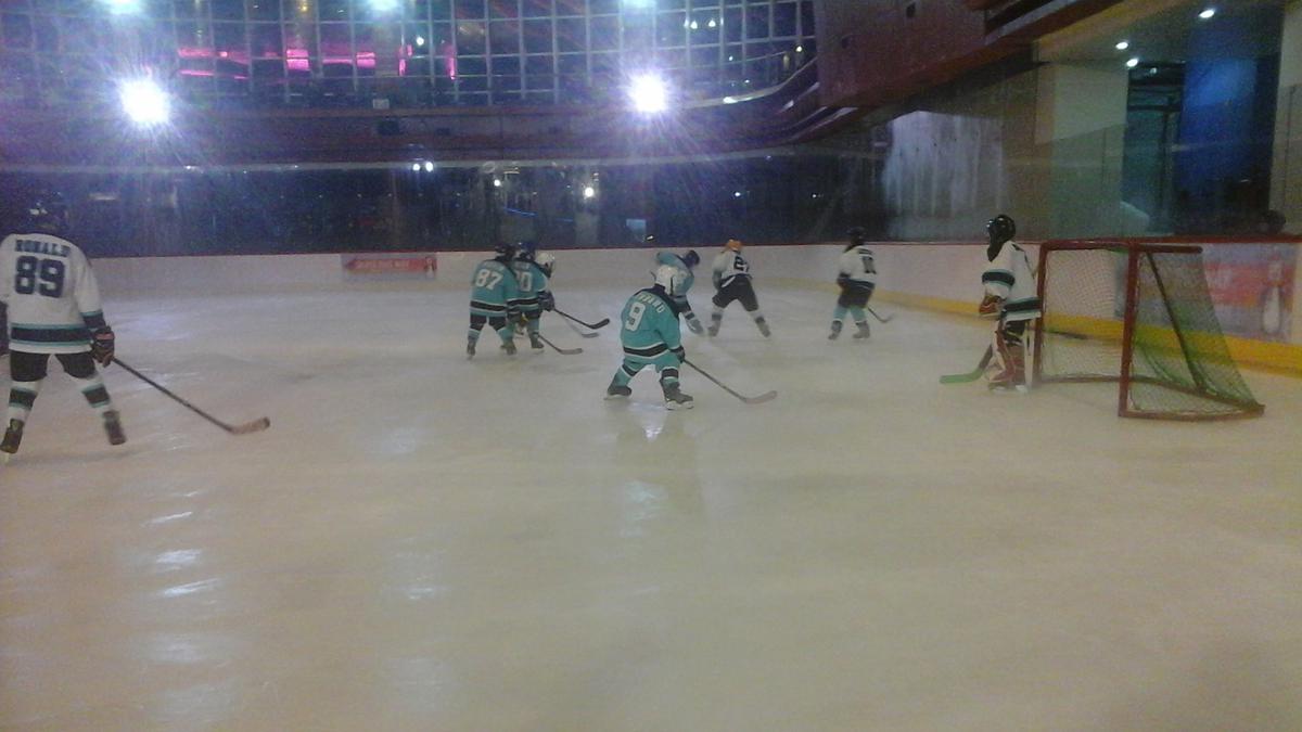 Tim Ice Hockey BX Rink Bertarung di Malaysia - Bola Liputan6.com