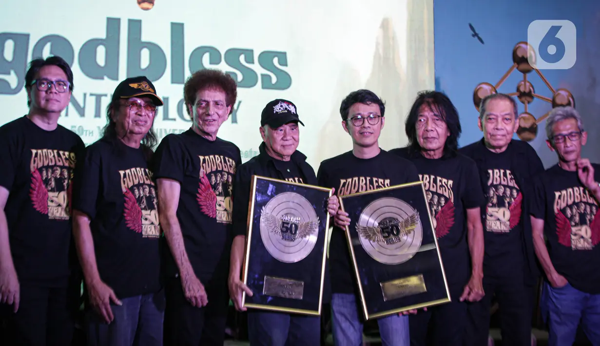 50 Tahun Berkarya, God Bless Rilis Album Anthology - Foto Liputan6.com