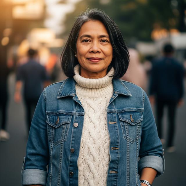 9 Inspirasi Padu Padan Denim untuk Wanita Usia 50+ agar Tetap Stylish