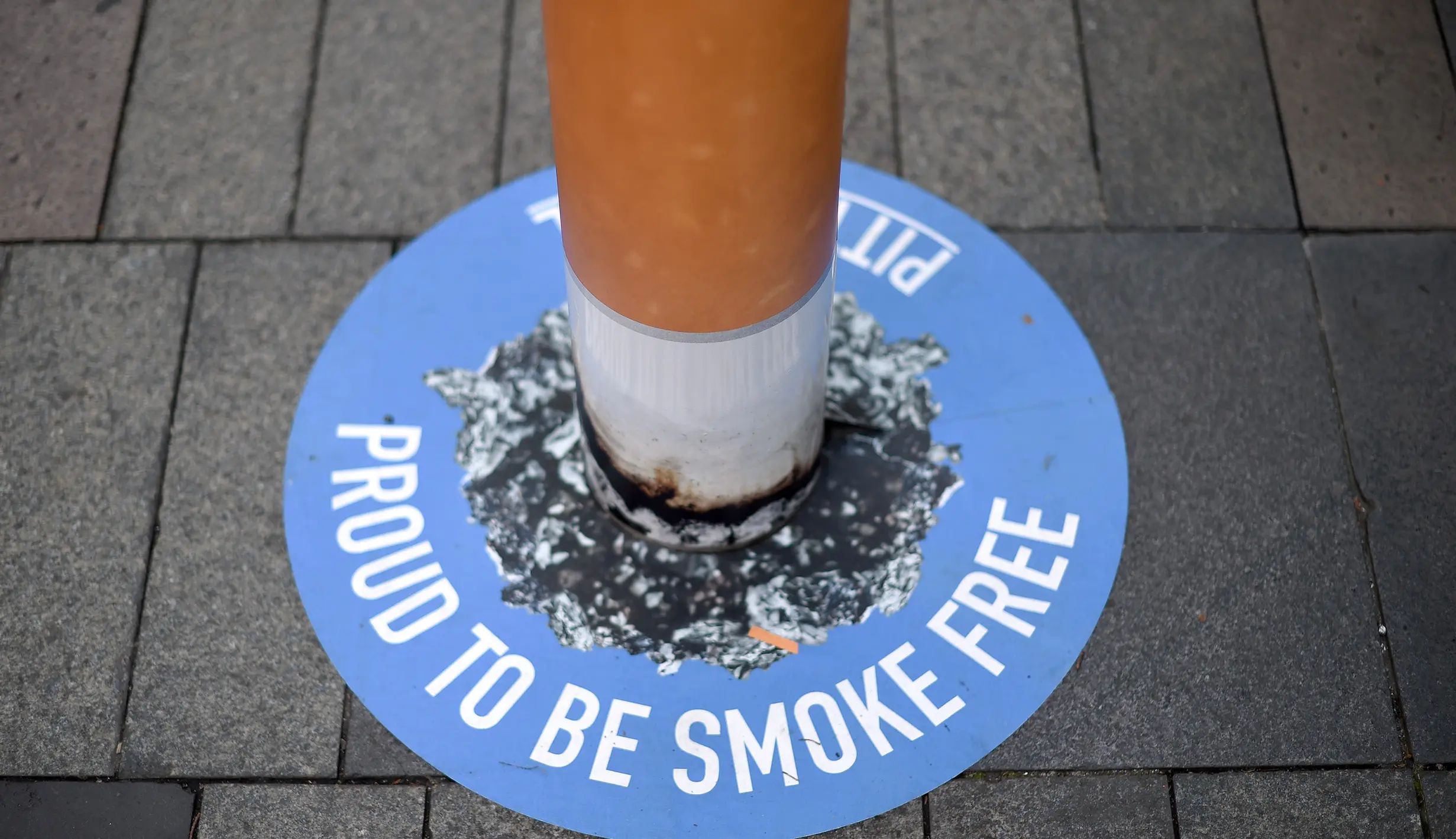 Ada Puntung Rokok Raksasa di Pusat Perbelanjaan Sydney - Foto Liputan6.com