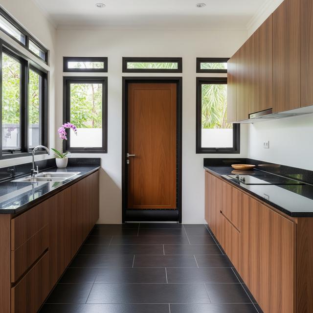 9 Desain Dapur Tertutup Tanpa Celah Cegah Ular Masuk dari Belakang Rumah