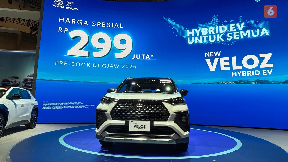 Cara Pre-Book Toyota Veloz Hybrid EV, Terakhir 31 Desember 2025